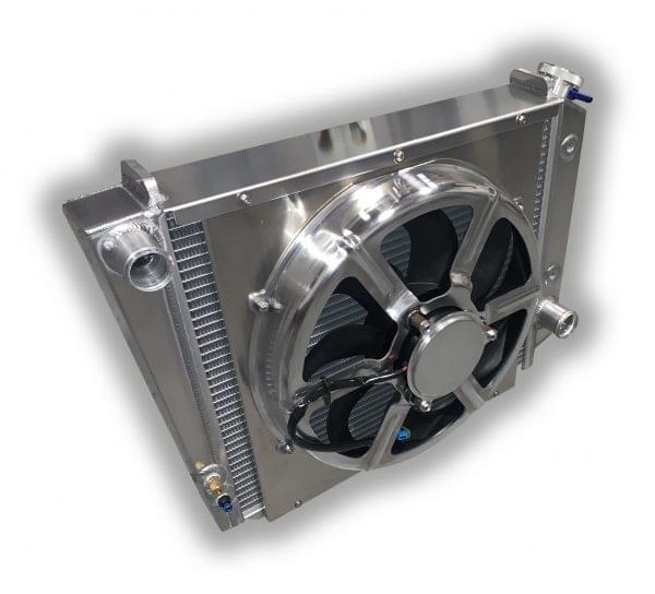 1968 – 1977 Bronco Aluminum Radiator – 16″ HPX 2800 CFM Aluminum Fan A ...